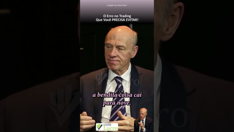 Dr. David Paul Revela: O Erro no Trading Que Você PRECISA EVITAR ...